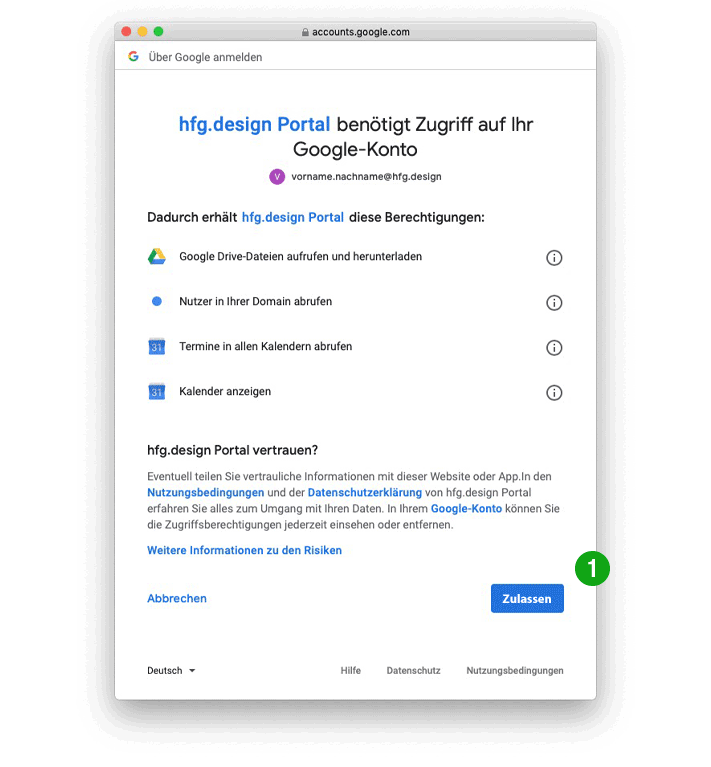 hfg.design - Lehrplattform